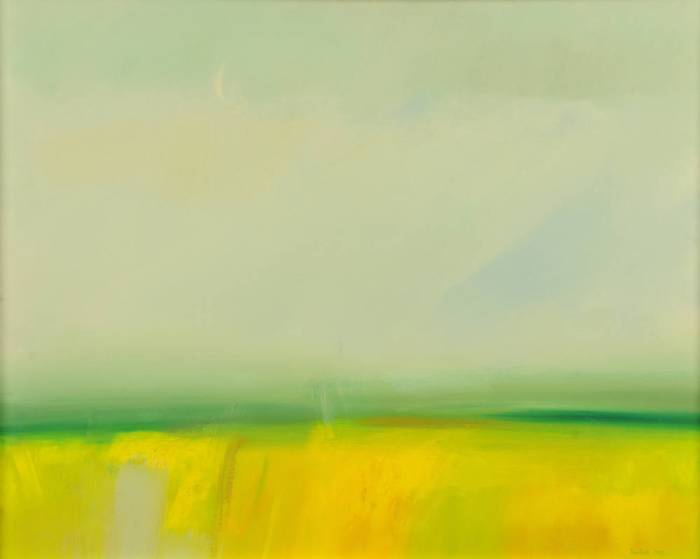 Tom Robb, contemporary landscape, signed - auctions & price archive